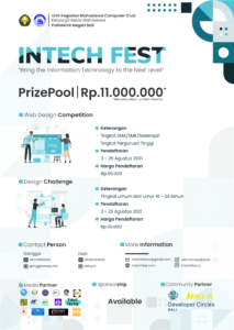 Intech Fest 2021 – Kemahasiswaan