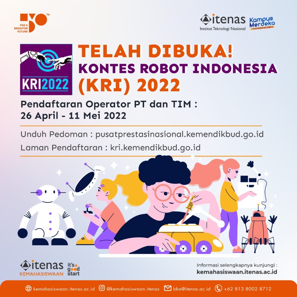 Kontes Robot Indonesia (KRI) 2022 – Kemahasiswaan