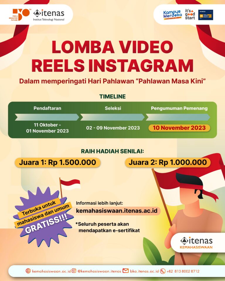 Lomba Video Instagram Reels Nasional Hari Pahlawan “Pahlawan di Masa ...